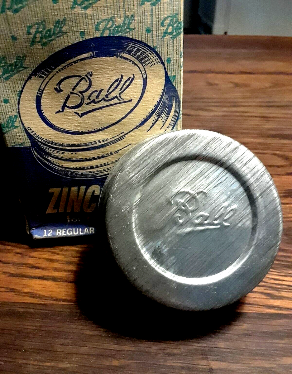 Vintage Zinc Canning Jar Lids Zinc Lid For Canning Jars Lid Only