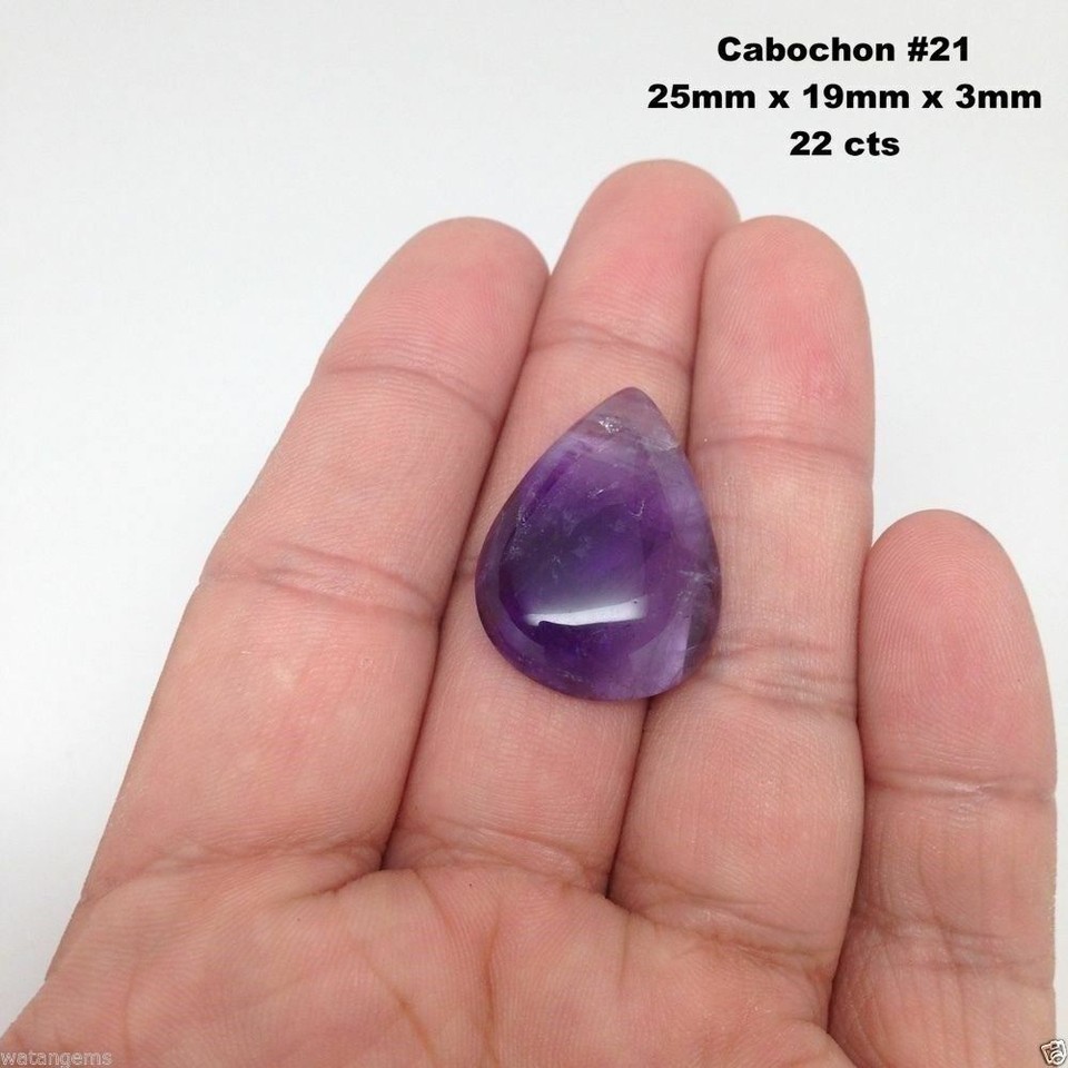 Various Oval, Tear Drop, Square cabochon CAB flatback semi-precious ...