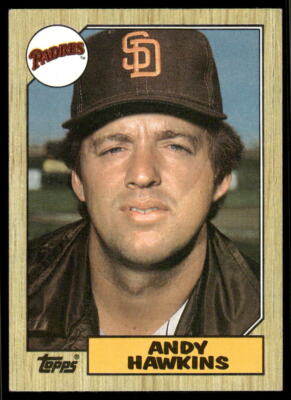 1987 Topps #183 Andy Hawkins | eBay