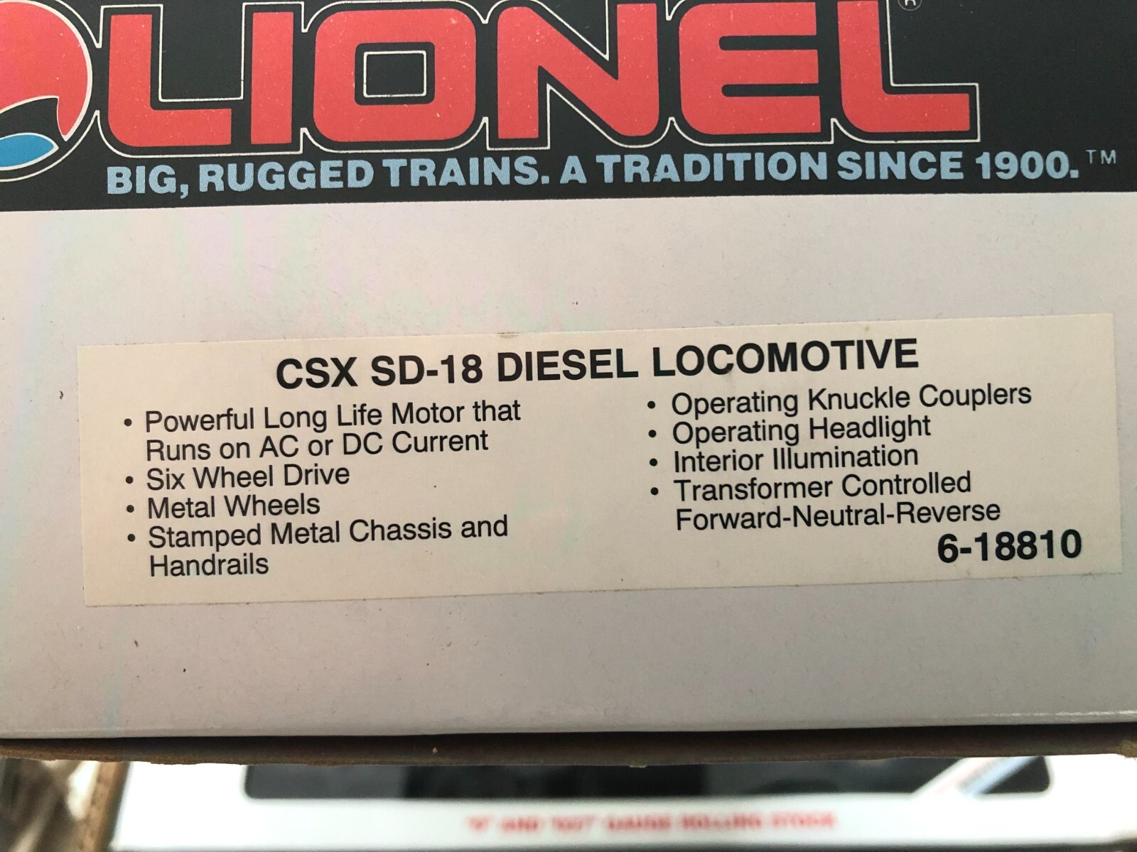 Complete 1980s vintage Lionel CSX Train Set | eBay