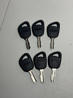 GY20680 John Deere Lawn Mower Ignition Key - Set of 6 | eBay