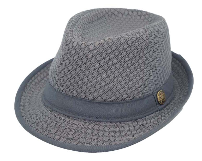 Light Weight Mesh Fedora hat Soft Cool Summer Classic Trilby COOL MESH ...