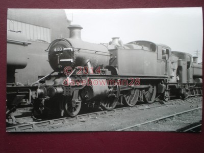 PHOTO GWR 61XX CLASS LOCO NO 6133 AT SOUTHALL 2/9/62 | eBay UK