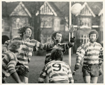 ANDY RIPLEY ROSSLYN PARK & ENGLAND RUGBY PHOTOGRAPH 10" x 8" - v BATH ...