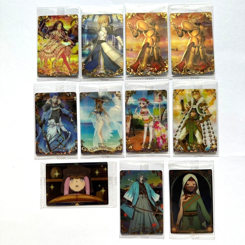 23m67 Fate Grand Order FGO Wafer Card Bundle of 11 cards | eBay