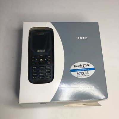 Kyocera KX12 Alltel Walkie Talkie Touch 2 Talk Capable Cell Phone Open ...