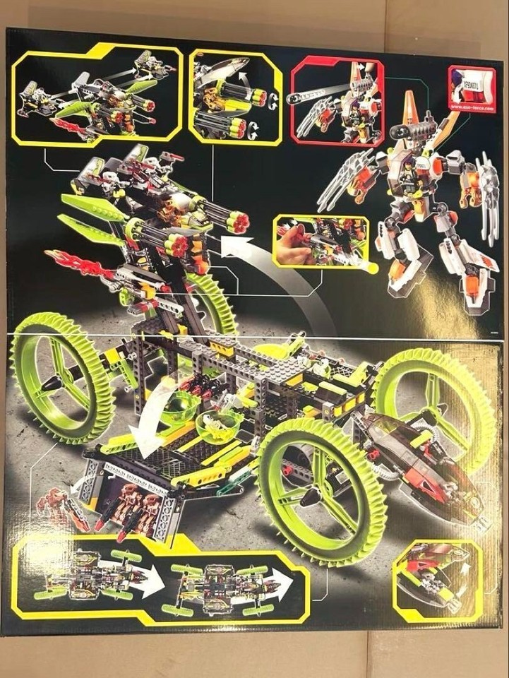LEGO 8108 Exo-Force Mobile Devastator 2006 Sentai Mountain Sealed Box ...