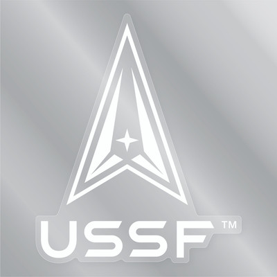 USSF Vertical Logo Clear Sticker | eBay