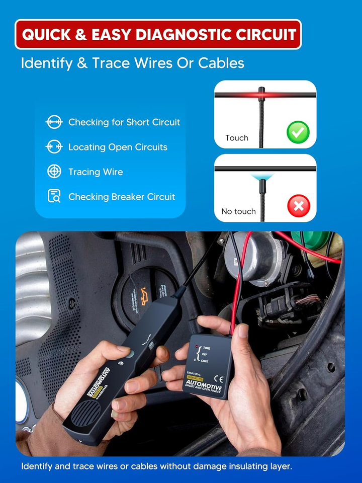 Circuit Breaker Finder, Wire Tracer, Circuit Tracer, Cable Tracker ...