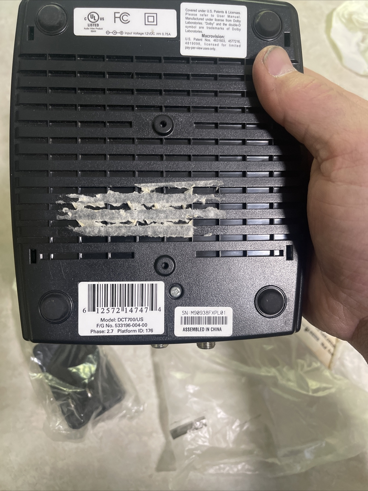 Motorola DCT700 TV Receiver for sale online | eBay