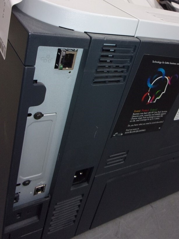 HP Laserjet P3015 CE258A Monochrome Printer USB 146K Pages SEE NOTES ...