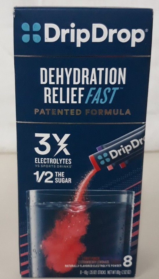 DRIP DROP ORS HYDRATION ELECTROLYTE PACKS ASSRT FLAVORS-ADULTS & KIDS ...