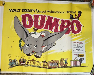 Dumbo Original Movie Poster- England | eBay