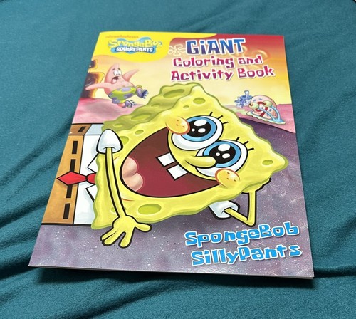 Sponge Bob Squarepants Giant Coloring & Activity Book | eBay