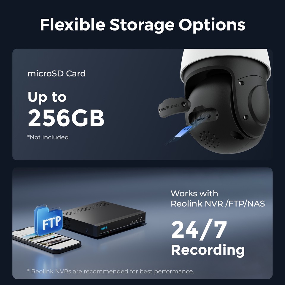 Reolink RLC 823S2 4K PTZ PoE Security Camera with 16X Optical Zoom 360 ...