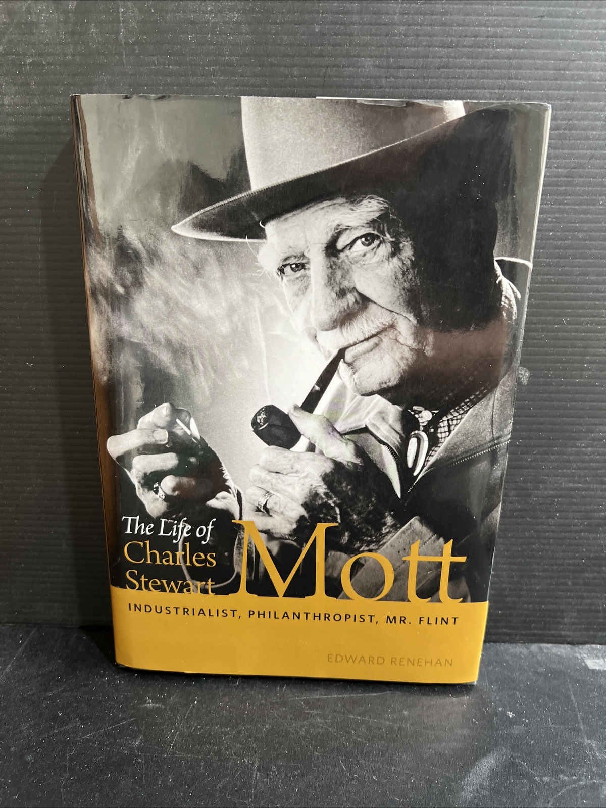 SIGNED 1st/1st The Life of Charles Stewart Mott by Edward Renehan HC DJ ...