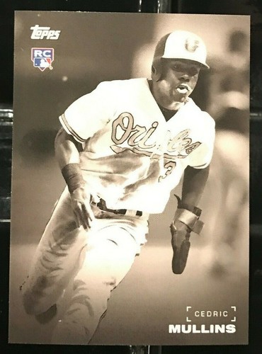 Cedric Mullins 2019 Topps Sur Demand Noir & Blanc Baseball RC #65 Sp ...