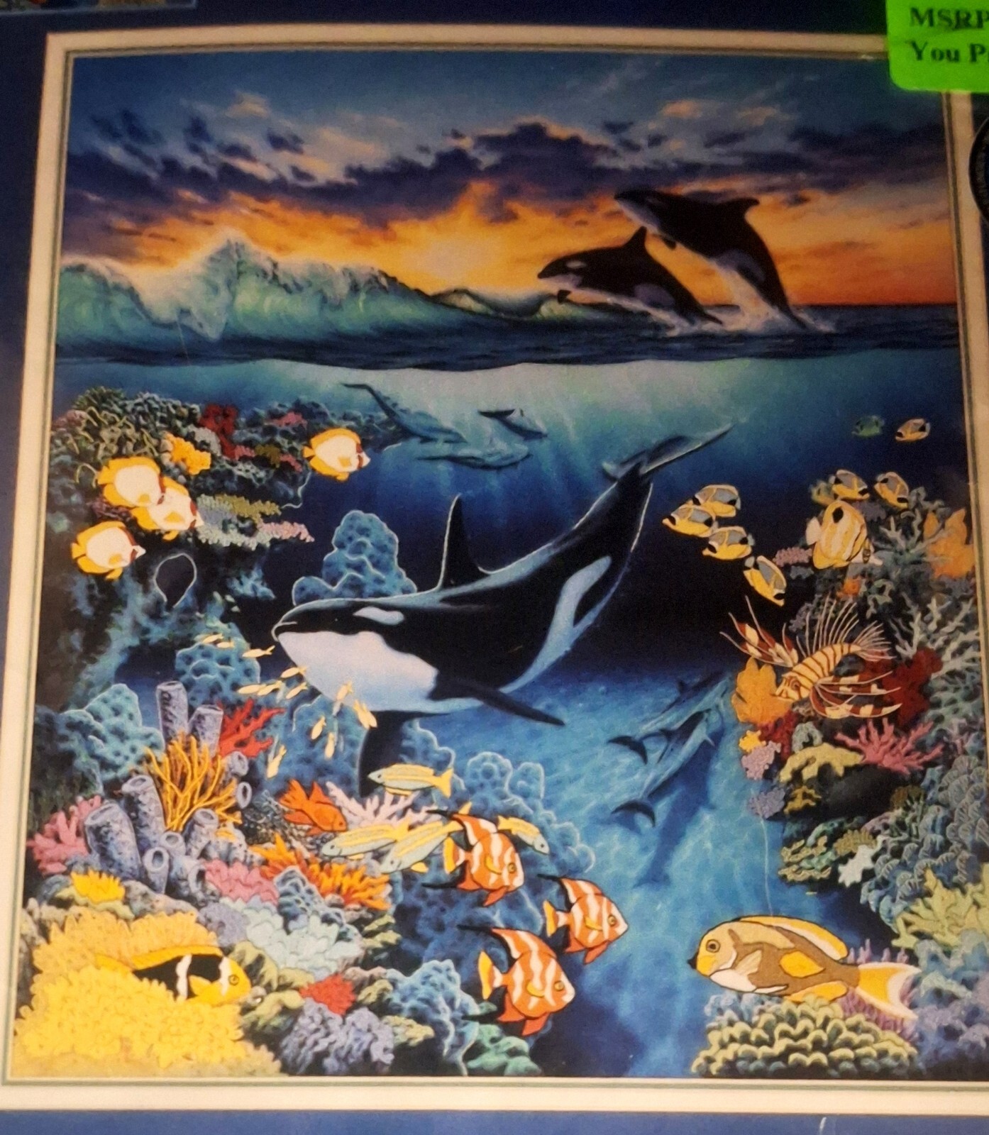 1999 Dimensions Orca's Realm Gallery Crewel Unopened Embroidery 1521 | eBay