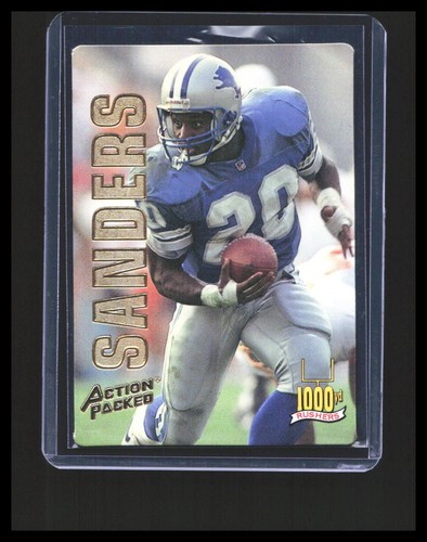 1993 Barry Sanders Action Packed #RB7 Detroit Lions | eBay