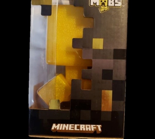 Jinx Minecraft 10 Year Anniversary Creeper Mega Bobble Mob Gold 5 ...