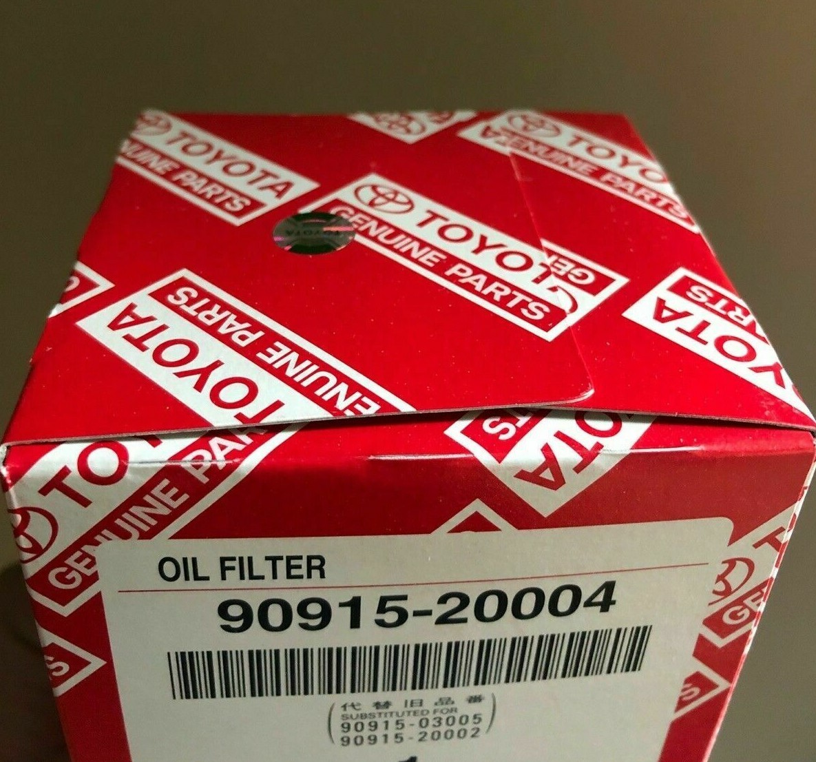 Genuine Toyota Lexus Engine Oil Filter 90915-20004 2 pcs Made in Japan ...