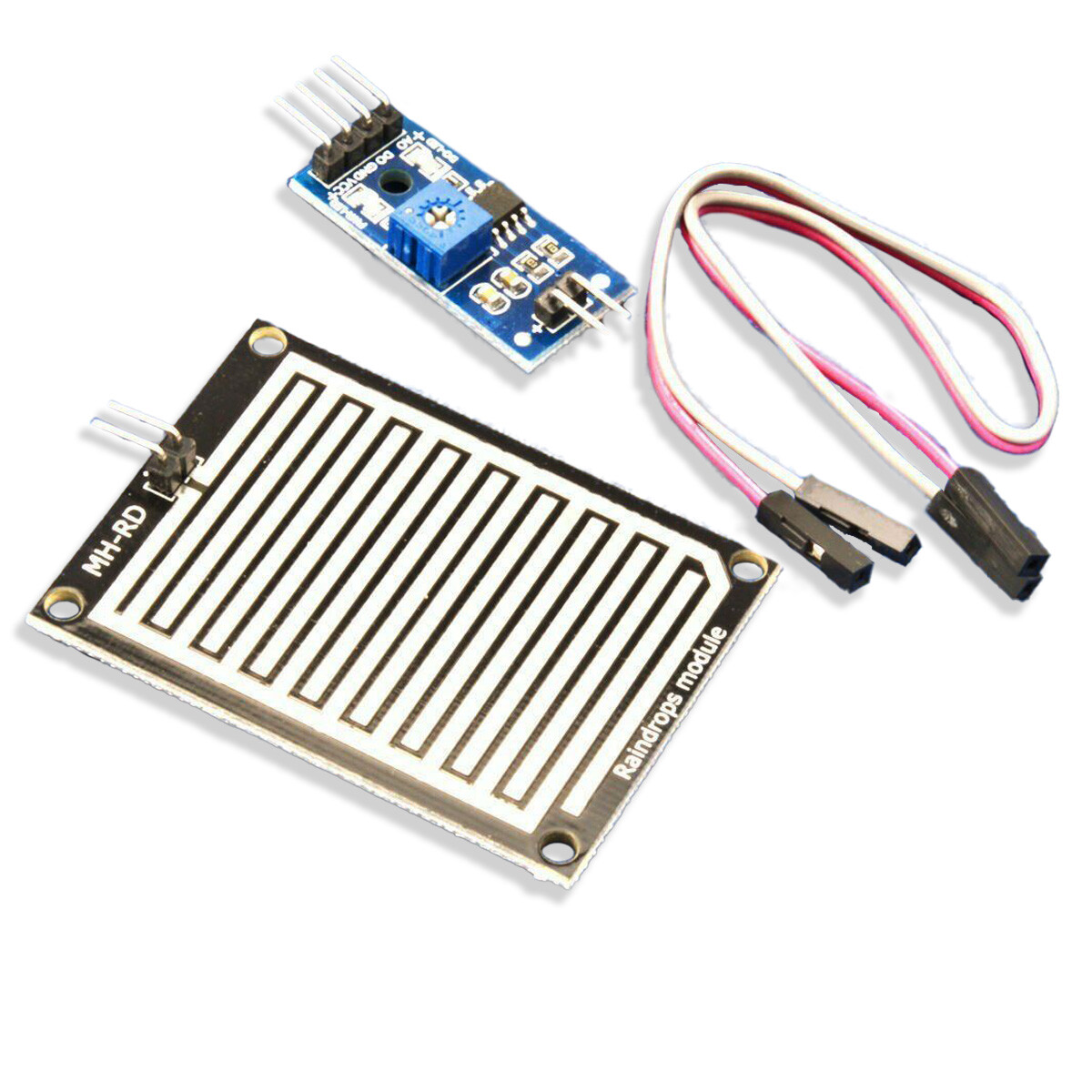 Rain Sensor Raindrops Water Detection Module Raindrop for Arduino ...