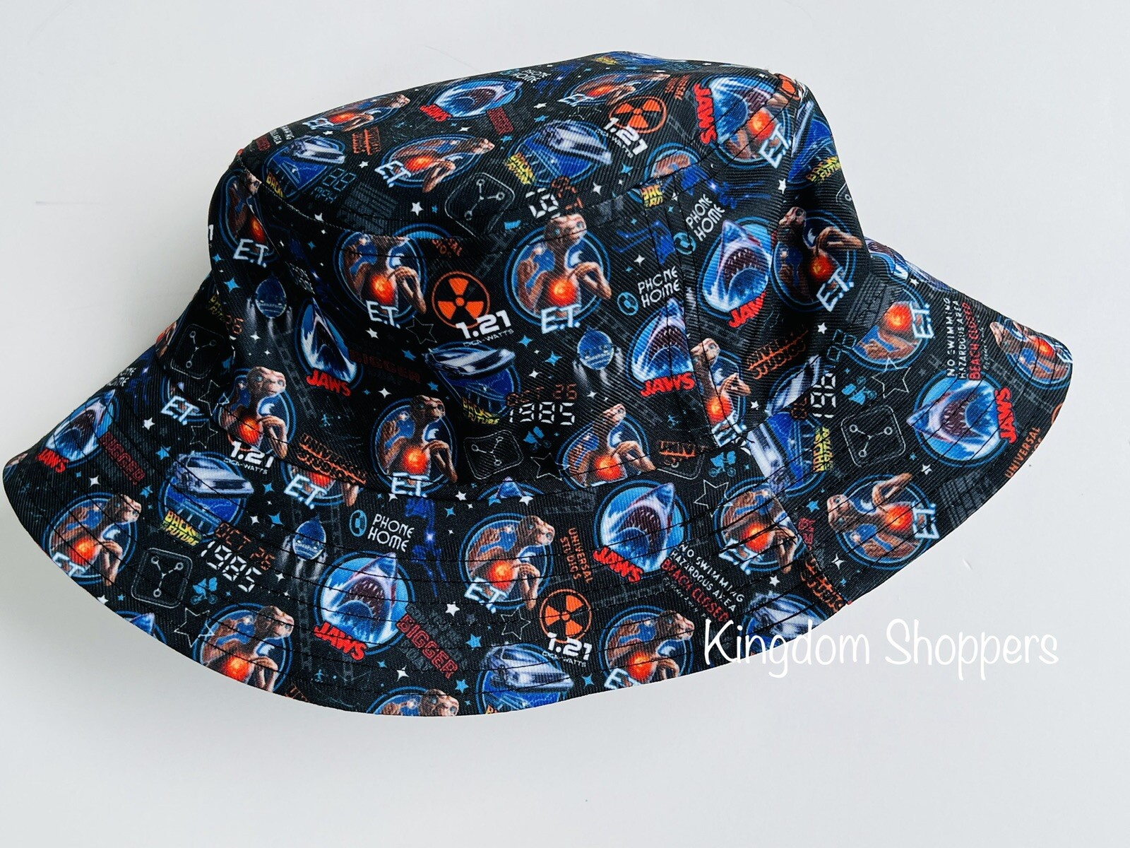 2022 Universal Studios Orlando E.T. Jaws Back To The Future Bucket Hat ...