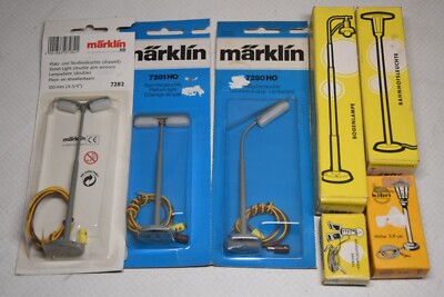 Märklin HO 7047,7048,7280, 7281, 7282 versch. Lampen, neu und gebr ...