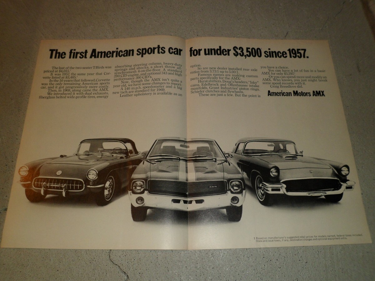 1969 Amc Amx Parts