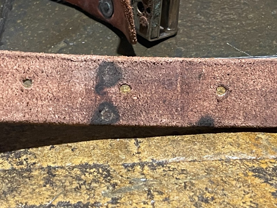 52” Locking Restraint Belt READ LISTING Military Humane Restraint Posey ...