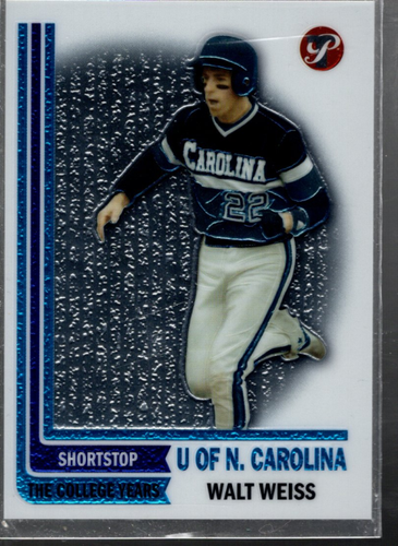 A2963- 2005 Topps Pristine Legends #116 Walt Weiss U / 1999 - Nm-Mt | eBay