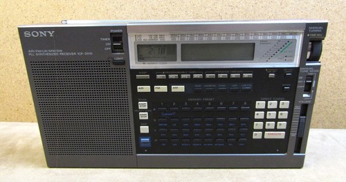 VTG Sony ICF-2010 PLL Synthesized Receiver AIR/FM/LW/MW/SW Shortwave ...