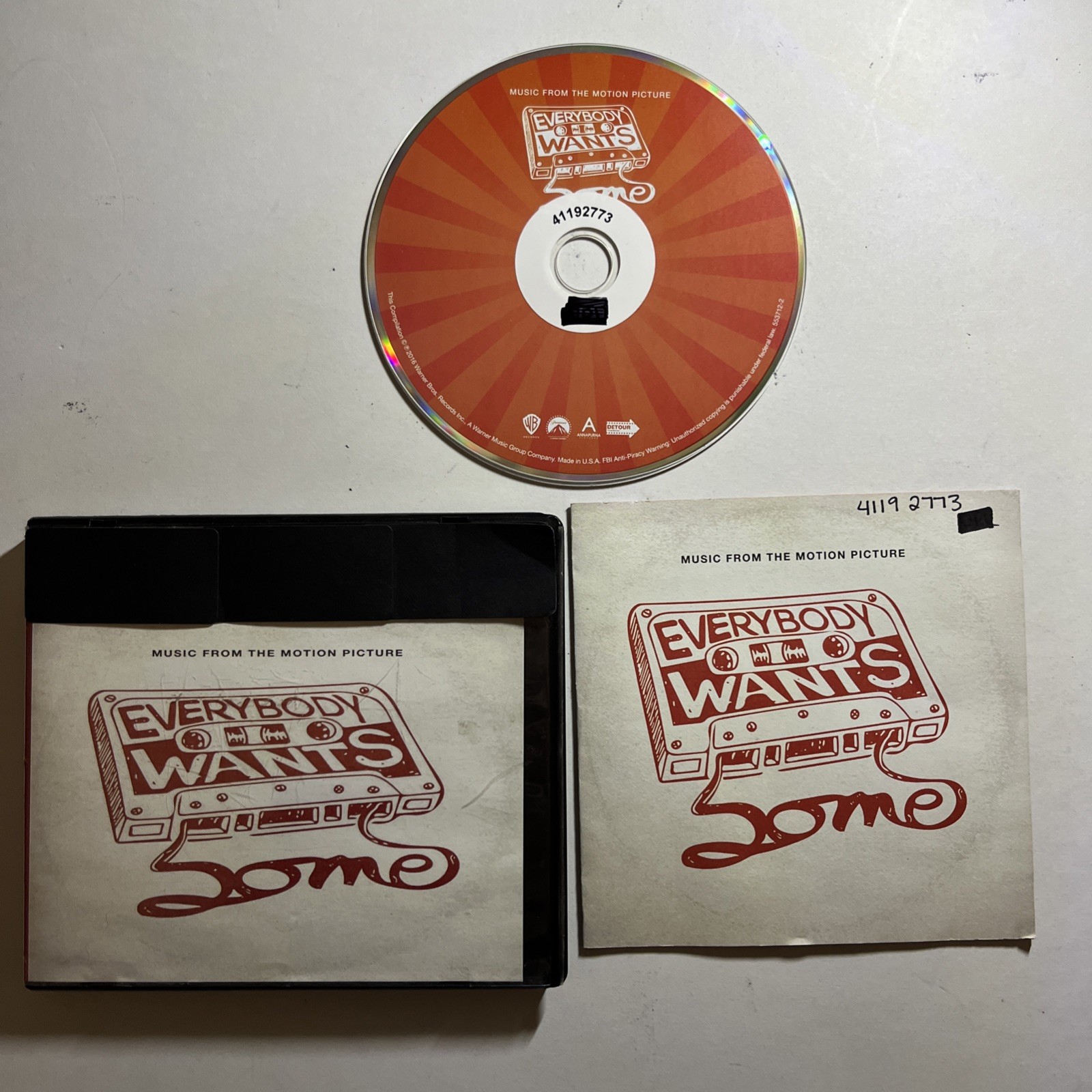 Everybody Wants Some Music From The Motion Picture Soundtrack (CD, 2016 ...