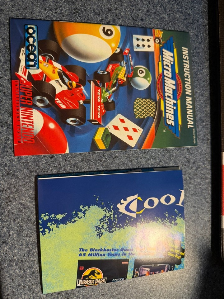 Micro Machines for Super Nintendo (SNES) CIB Complete Excellent ...