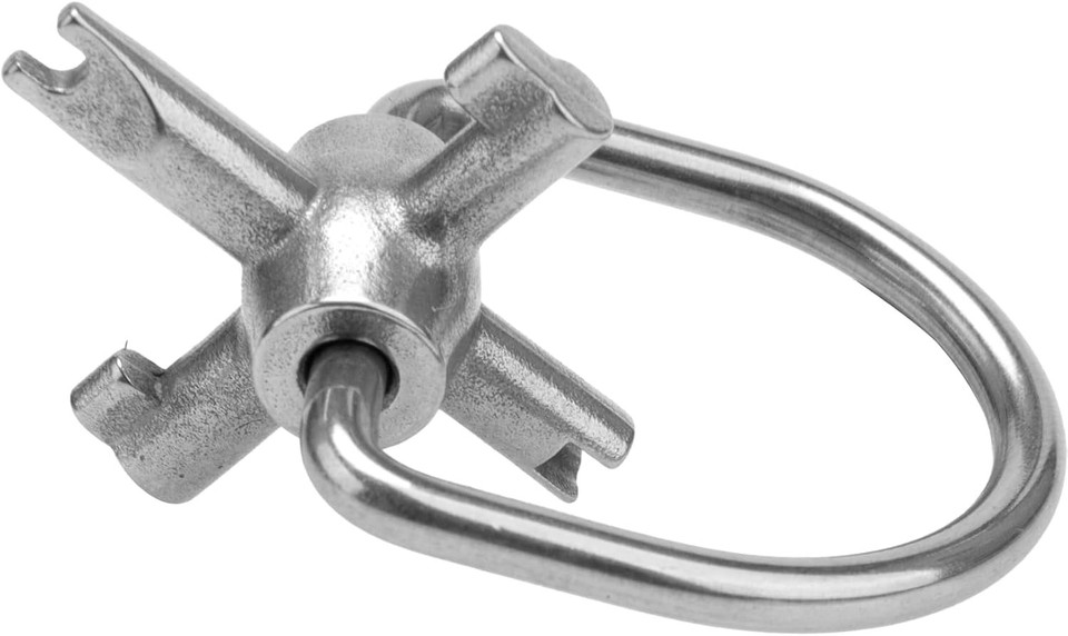 HVAC Tools, Locking Cap Key for 410A and R22 Refrigerants, Universal ...