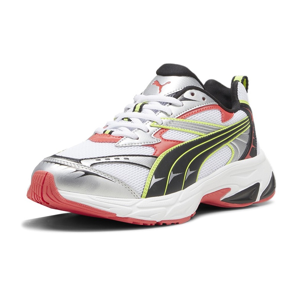 PUMA Morphic Lace Up Mens White Sneakers Casual Shoes 39272411 | eBay