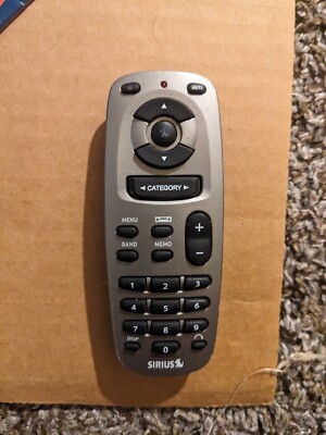 Sirius Satellite Radio Remote Control for (ST2) Starmate Replay ...