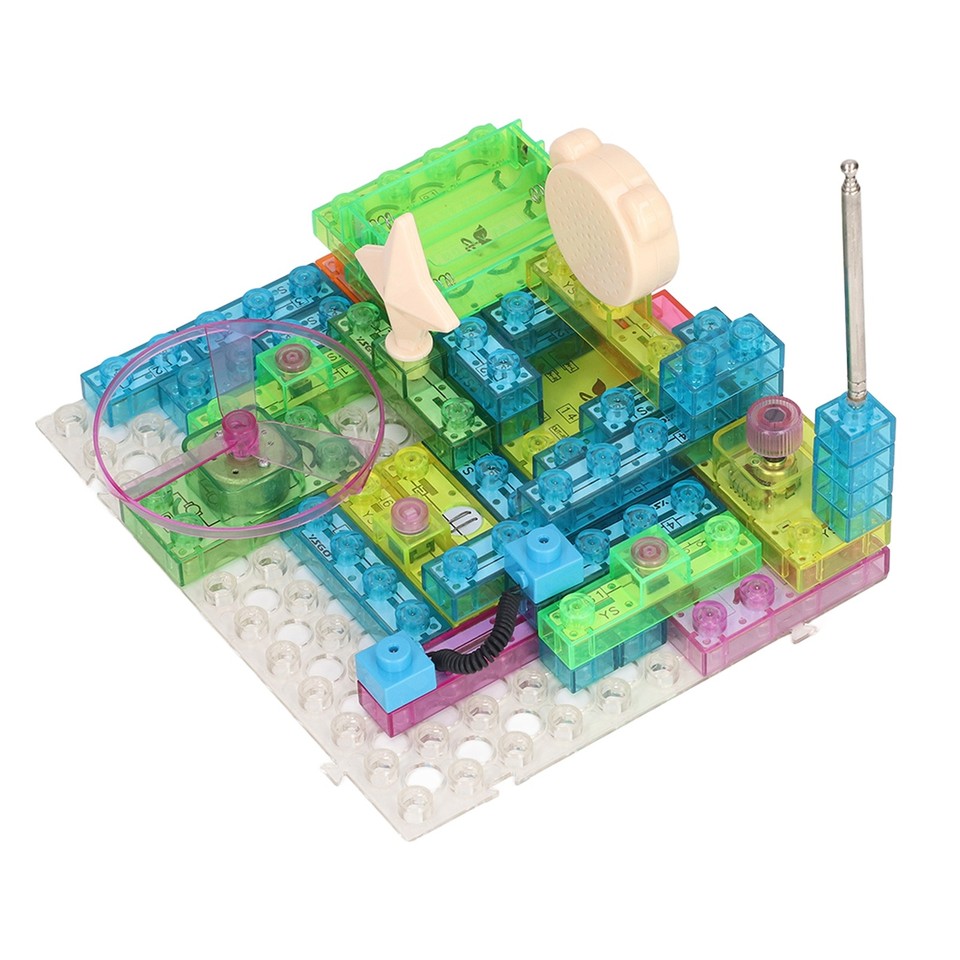 Circuit Building Kit Builder Block Electricity Experiment Toy Set For ...