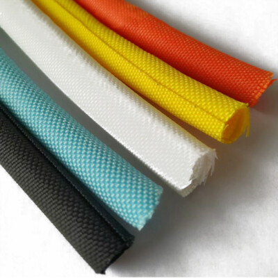 Split Braided Cable Sleeving Self-Wrap Around Tubing Wire Loom Cord ...