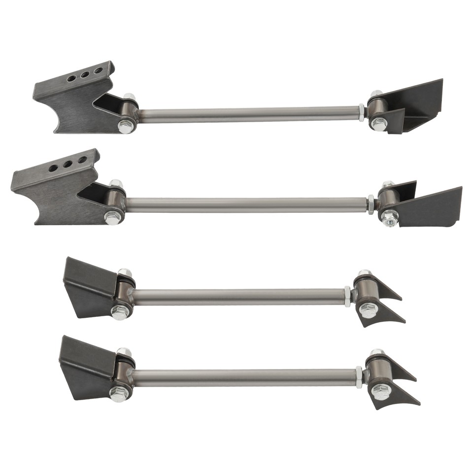 Universal Rear Triangulated 4 Link Suspension Kit Hot Rod Rat Classic ...