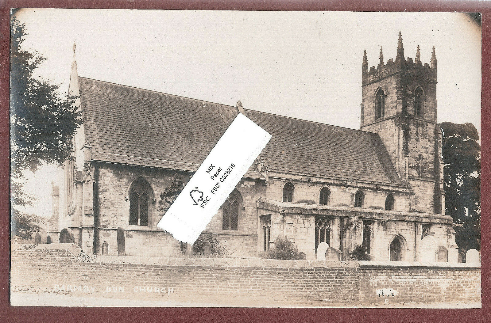 RP BARNBY DUN CHURCH N Kirk Sandall Doncaster Thorpe Balne Dunscroft ...