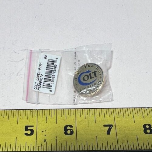 RARE COLT FIREARMS Knife hat lapel tie button pin | eBay
