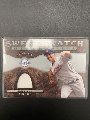 2009 Upper Deck Cliff Lee Sweet Spot Sweet Swatch Memorabilia | eBay