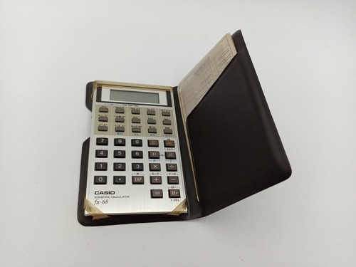 Vintage Super Rare Casio FX-68 Scientific Calculator Working | eBay