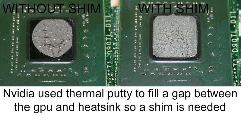 Thermal Copper Shim Mod For -Alienware D900t M7700 D9t Video Card 7800 ...