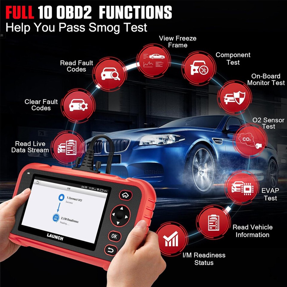 2025 Launch X431 CRP129i V2.0 Profi KFZ Diagnosegerät Auto OBD2 Scanner ...
