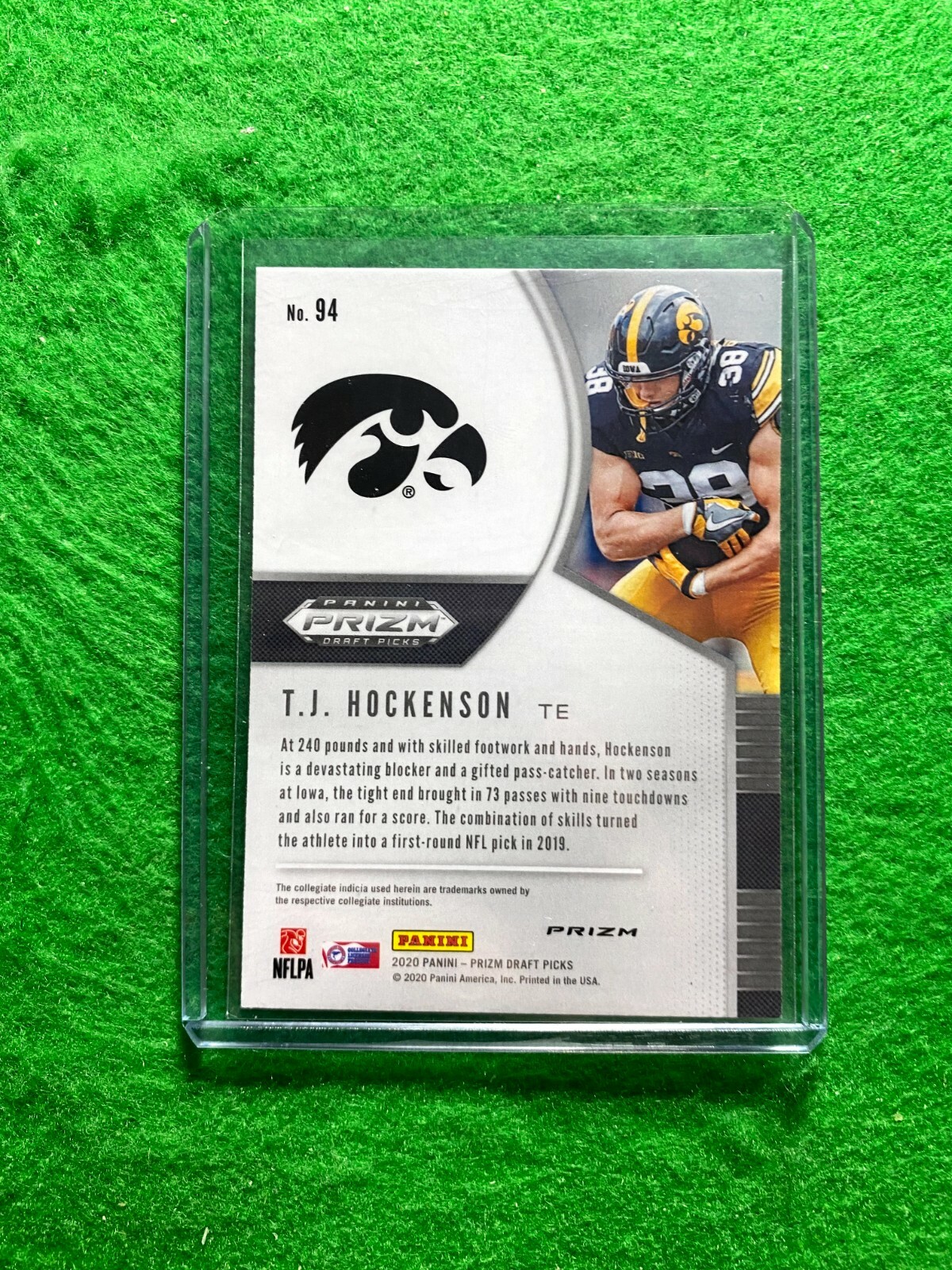 TJ HOCKENSON PRIZM PINK PULSAR CARD DETROIT LIONS 2020 PANINI PRIZM | eBay