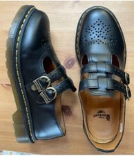 Ahnu Mary Janes Size 8 Black Leather Flats Comfort Shoes Womens Af2587 ...