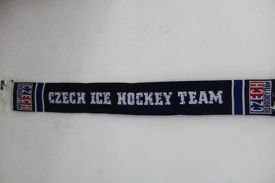 Sciarpa scarf Hockey CZECH REPUBBLICA CECA NUOVA bufanda Schal écharpe ...