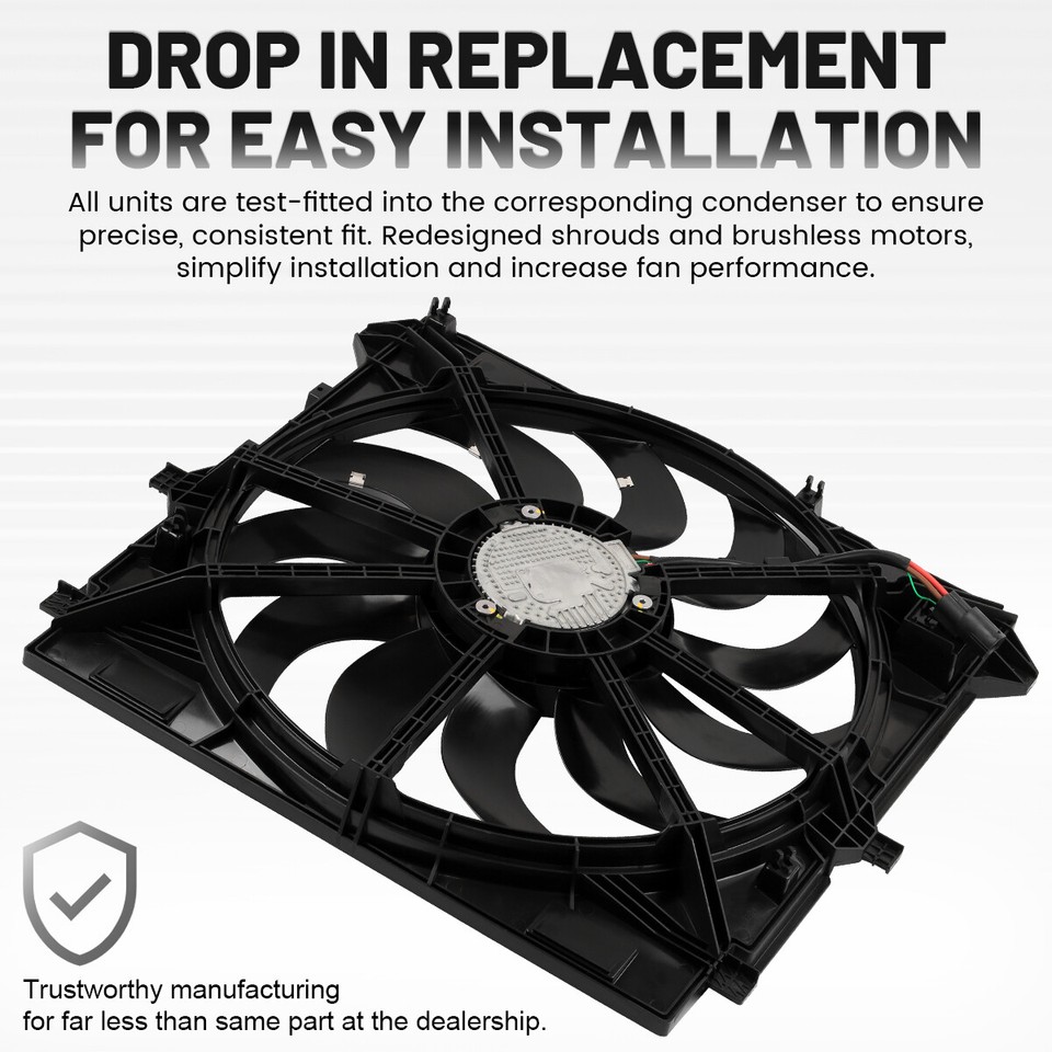 New Radiator Cooling Fan Assembly For Chevrolet Colorado GMC Canyon ...